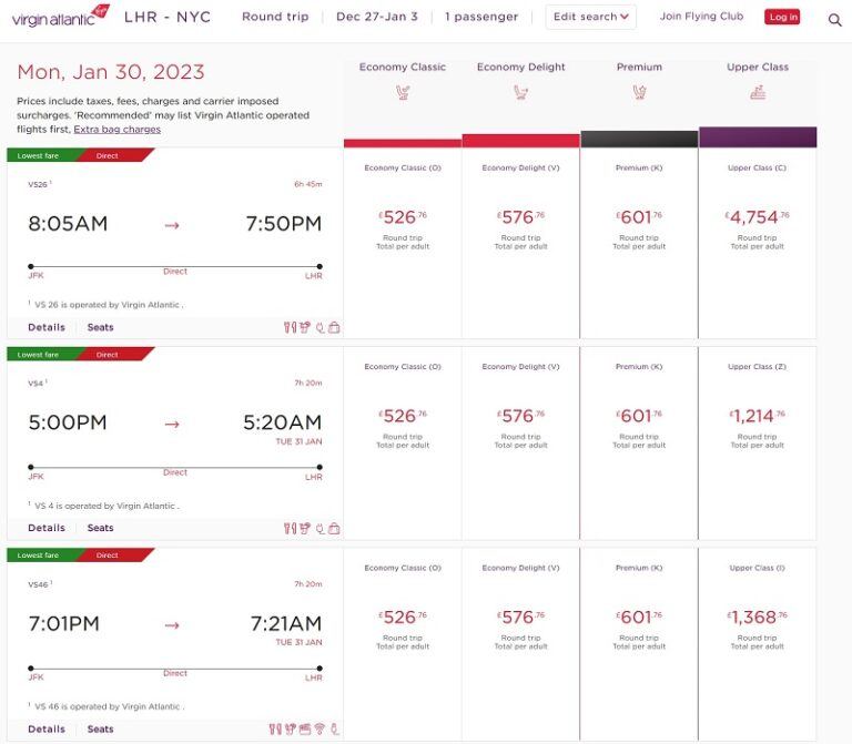 Virgin_booking_premium2 | Your USA City Guide
